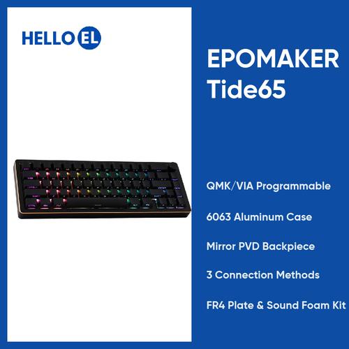 Jual EPOMAKER Tide65 Tide 65 2024 6063 Aluminum Mirror PVD Backpiece ...