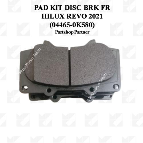 Jual Kampas Rem Depan Ori Toyota Hilux Revo DC 2021 UP Pad Kit Disc ...