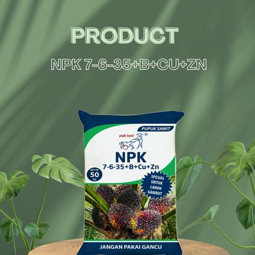 Jual Npk 7-6-35+B+Cu+Zn spesial untuk lahan gambut - Kab. Kotawaringin Barat - Tani Mart ...