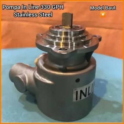 Jual POMPA RO STAINLEES STEEL INLINE 330GPH 2000GPD DINAMO 1HP ...