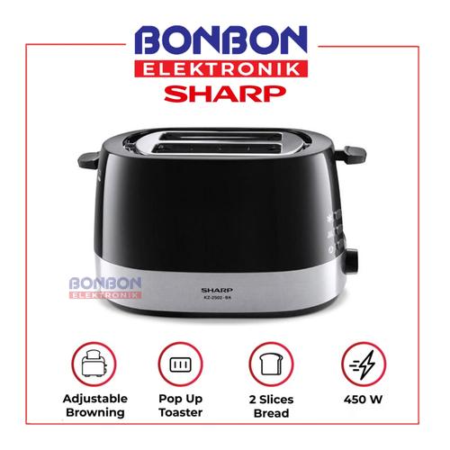 Jual SHARP Pop Up Sandwich Toaster KZ-2S02-BK / KZ2S02 / Alat ...