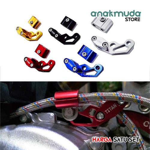 Promo Breket Selang Garden CVT Kleman Selang REM Cakram Garden Jepitan ...