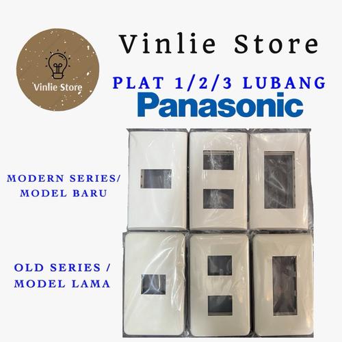 Jual PLAT 1 LUBANG / 2 LUBANG / 3 LUBANG PANASONIC OLD/NEW Modern Wide ...