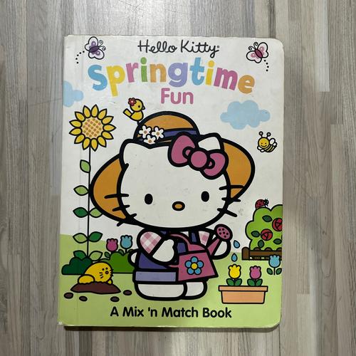 Jual Hello Kitty Springtime Fun (Board Book A Mix and Match Book ...