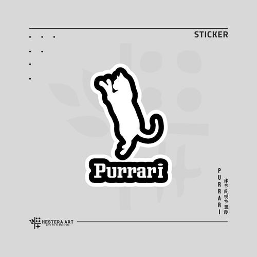 Jual Stiker F1 Ferarri Viynl Laminasi Doff | Sticker Purrari - Doff ...