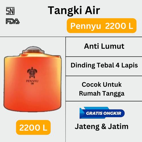 Jual Tangki Tandon Toren Air 2000 Liter Penyu Pennyu 2200 Liter Anti ...