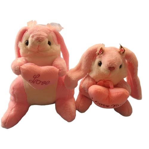 Jual 1Set dapat 2 Boneka Kelinci Ukuran Medium dan large Bunny Rabbit ...