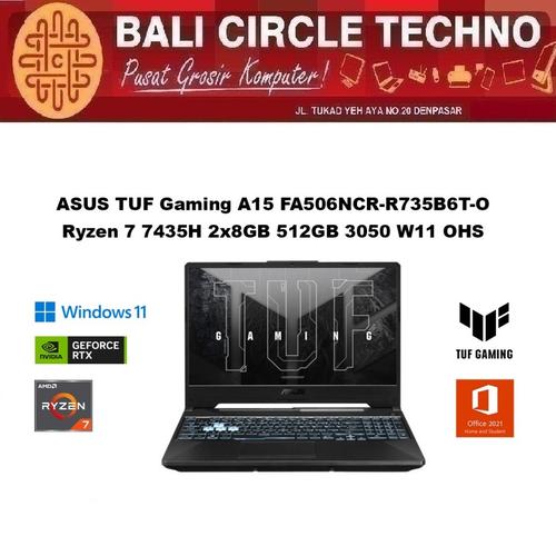 Jual GAMING LAPTOP ASUS TUF Gaming A15 Ryzen 7 7435H 2x8GB 512GB ...