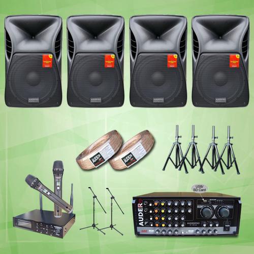 Jual SOUND SYSTEM SET PAKET MEETING RAPAT SEMINAR SEDANG COMBO 8 AUDERPRO MIXER AMPLIFIER PLUS ...