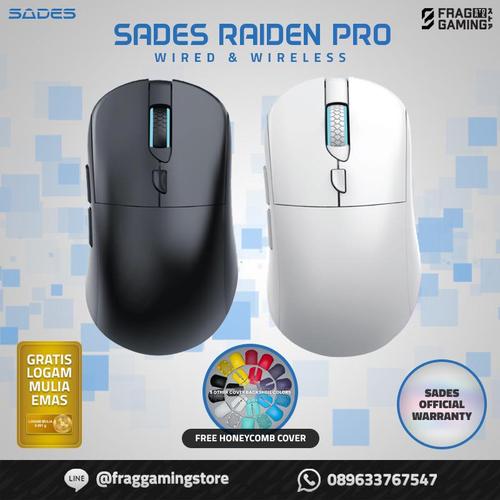 Jual Sades Raiden Pro S33 Mouse Gaming Wireless Modular Triple Mode SadesRaidenPro RaidenPro ...