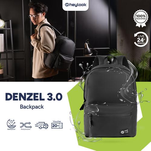 Promo Tas Ransel Backpack Denzel 2.0 Pria Anti Air Tas Laptop Punggung - BLACK 1.0 - Kota ...