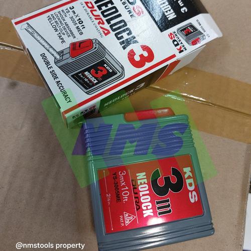 Jual Meteran 3 Meter KDS NEOLOCK DURA Measuring Tape Japan 3 M Original ...