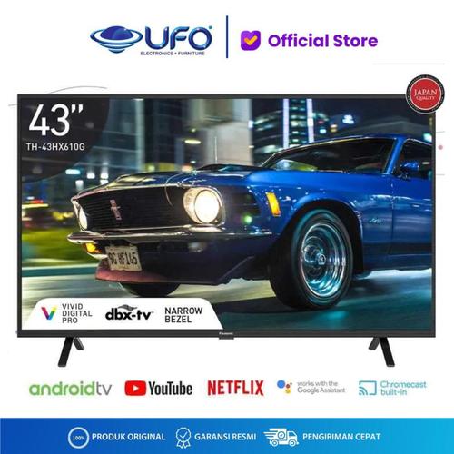 Promo Panasonic TH-43HX600G Smart TV LED 43 Inch 4K Cicil 0% 3x - Kab ...