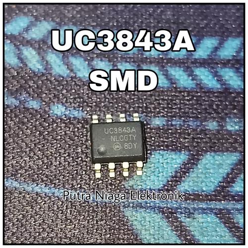 Jual ic UC3843B SMD SOP8 UC3843 High Current Mode PWM Controller 3843 - Kota Bandung - Putra ...