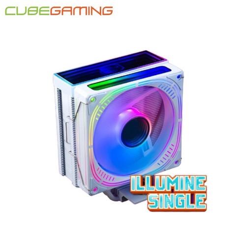 Jual CUBE GAMING ILLUMINE 4 Copper Heat Pipes Single Fan 12CM Infinity ...