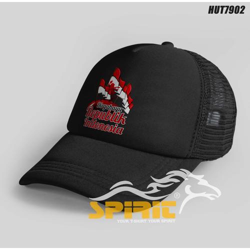 Jual topi merah putih 17 agustusan hut ri kemerdekan indonesia - Hitam ...