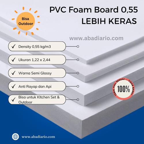 Jual PVC Foam Board Density 0,55 Pengganti Multiplek dan Kayu - Bisa ...