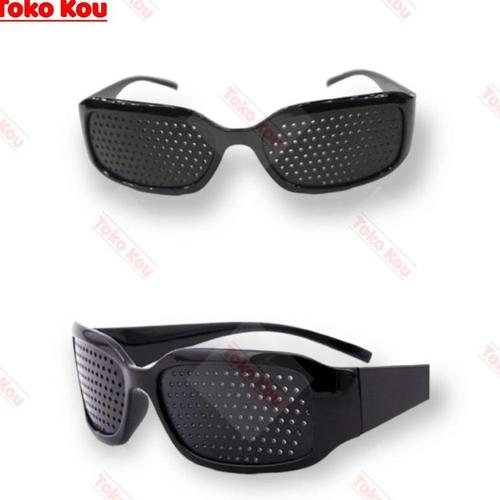 Jual (TOKOKOU) Kacamata Terapi Pinhole Glasses Kacamata Kesehatan ...