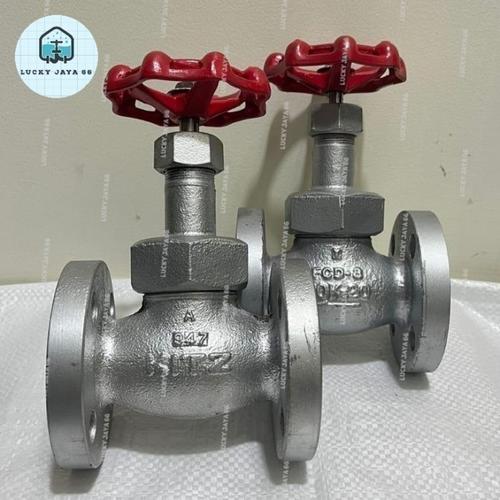 Jual Globe Valve Kitz 8" Inch FCD-S DN200 JIS 10K Cast Iron Steam ...