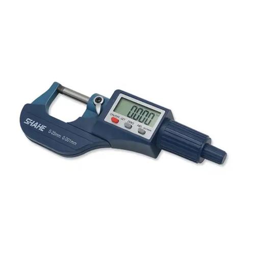Jual Digital Outside Micrometer 0 - 25 mm SHAHE + Sertifikat Kalibrasi ...