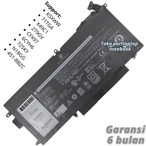 Jual Baterai Dell Latitude 7390 2-IN-1 original product - Jakarta Pusat ...