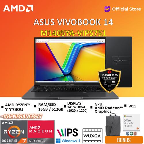 Promo Asus Vivobook 14 M1405YA Ryzen 7 7730U 16GB 512SSD W11+OHS ...