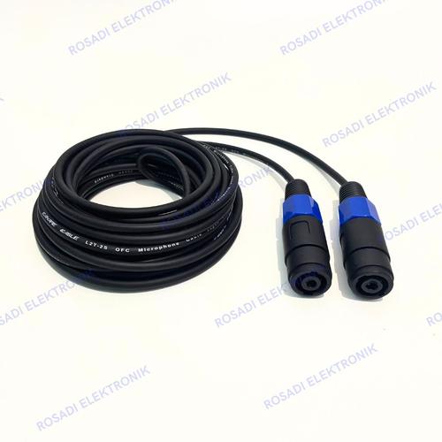 Jual kabel speaker jack speakon female to speakon female cable ...