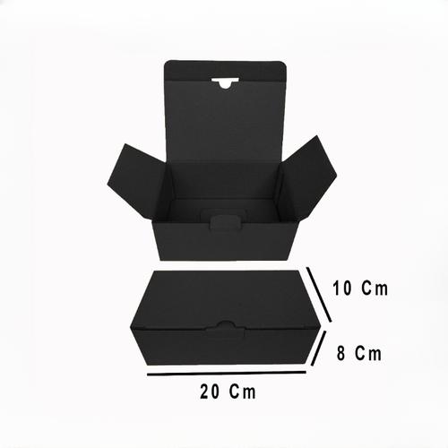 Jual Box Mainan Hitam Polos Kotak Karton Packaging Hampers Ukuran ...