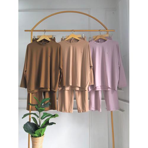 Jual Pakaian Wanita One Set Jersey - - Dewi_azzurabutiq | Tokopedia