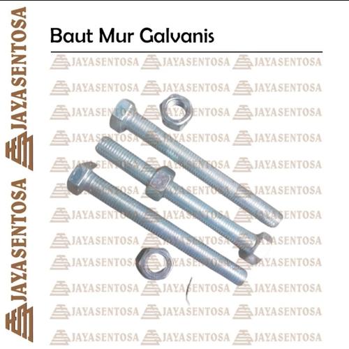 Jual mur baut 8 x 100 Full drat | bmp m8 x 100 galvanis FULL DRAT ...