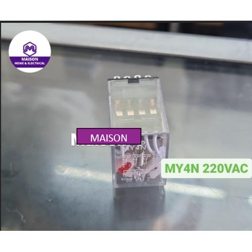Jual Relay Omrn MY4N 220VAC MY4N 220V MY4 220VAC 14 PIN - Jakarta Barat ...