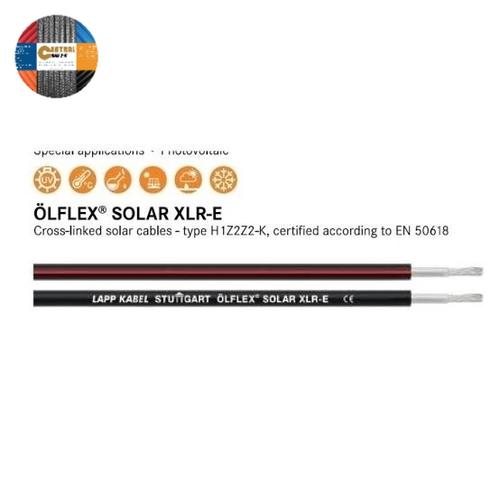 Jual JJ LAPP OLFLEX H1Z2Z2-K XLR-E 6 mm2 10 AWG 1500Vdc Germany Kabel ...