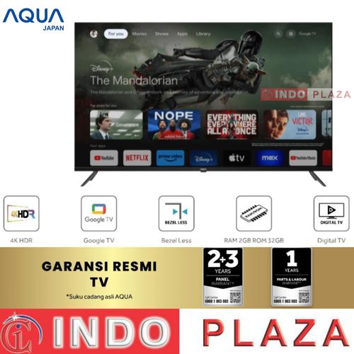 Promo TV AQUA 55 Inch 4K HDR GOOGLE TV AQT55K800UX - DIKIRIM SELLER ...