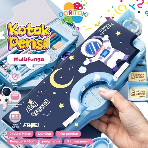 Jual Khusus Doritoki Tempat Pensil Multifungsi Kotak Pensil Anak ...