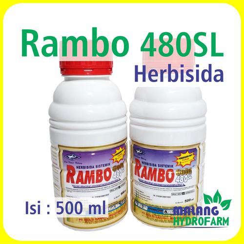 Jual Herbisida Rambo Gold 480 SL 500 ml Cap Kapal Terbang obat racun ...