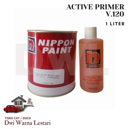 Jual Nippon Paint Active Primer V.120 (1 liter) // NIPPON PAINT - Jakarta Timur - Dwi Warna ...