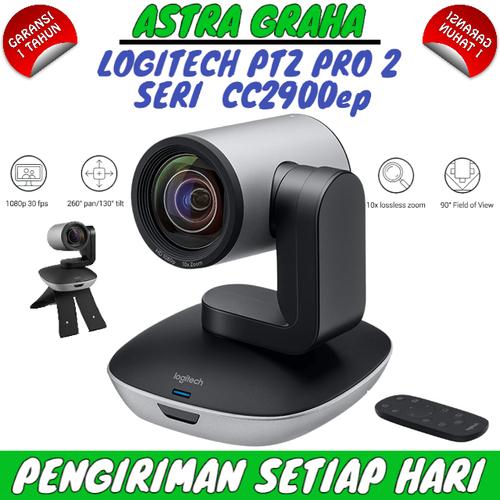Jual WEBCAM Logitech Ptz Pro 2 Vidio Conference Camera & Remot Seri ...