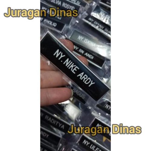 Jual Hematku Papan Nama Dada Pdh/Name Tag Bhayangkari/Persit ...