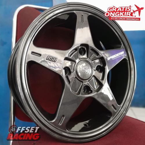 Jual Velg Bintang Ring 14 Velg Palang 5 HSR Velg Mobil R14 Baut 4x114,3 ...