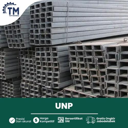 Jual Harga Besi Unp 100x50x6mm Panjang 6 Meter SS400 Sertifikat SNI ...