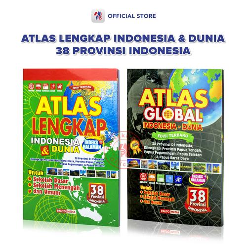 Jual Buku Atlas 38 Provinsi Edisi Terbaru / Atlas Lengkap Indonesia ...