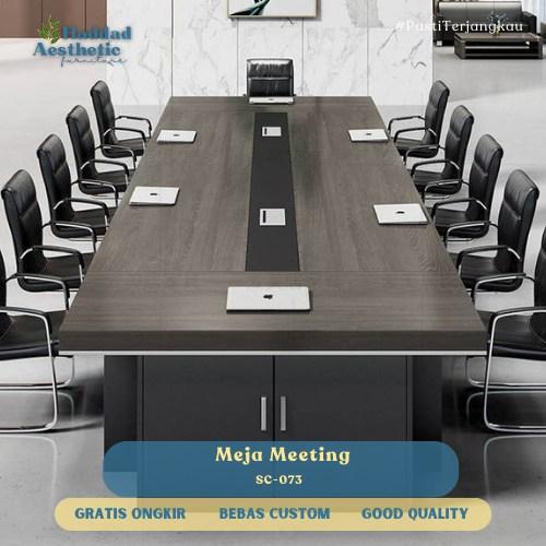 Jual Meja Meeting Kantor Hotel Aula Meeting Table Luxury Bisa Custom ...