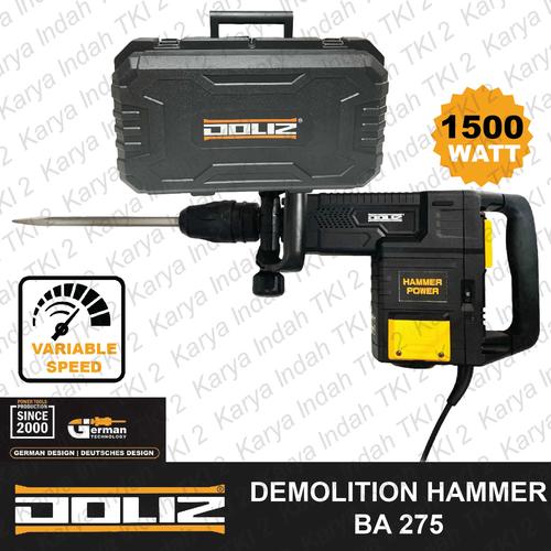 Jual Demolition Hammer DOLIZ BA275 Variable Speed Mesin Bor Bobok Beton ...