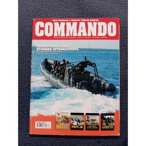 Jual Majalah Commando Combat Boat Lokal Standar Internasional - Jakarta ...