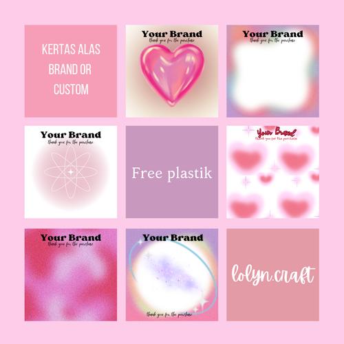 Jual Kertas alas mini gift atau brand glosy custom - Kab. Jombang ...