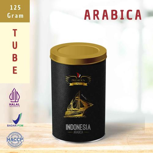 Jual Kopi Arabica Indonesia - Tube Edition 125 gram - Kopi Presiden ...