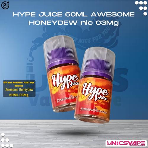 Promo HYPE JUICE 60ML AWESOME HONEYDEW nic 03Mg Malaysian e-Liquid by ...