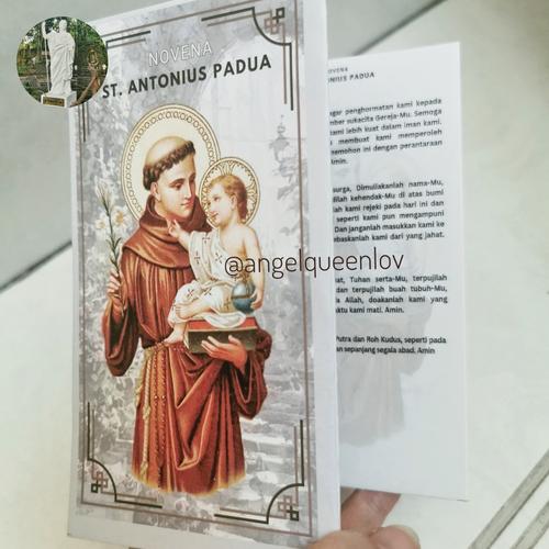 Jual Novena Santo Antonius Padua / St Antonius dari Padua 1 SET (81 ...