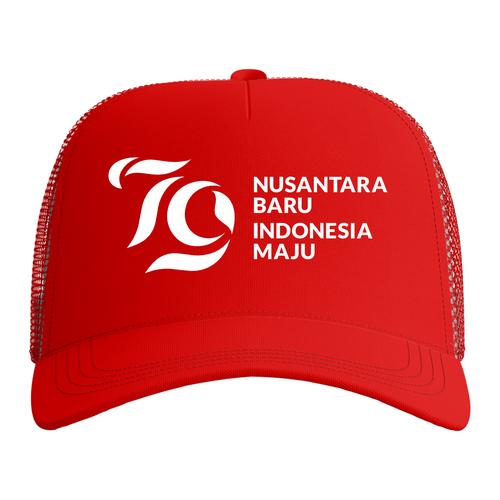 Jual Topi HUT RI ke 79 Panitia 17 Agustus 1945 | Topi Jaring Distro 17 ...