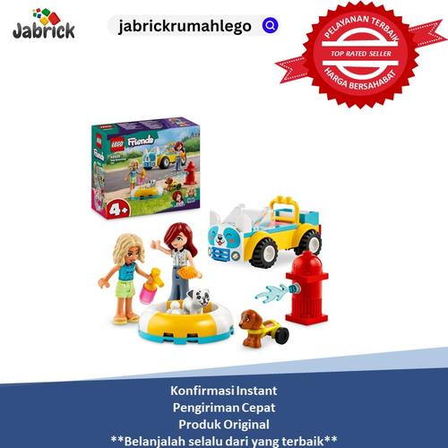 Jual LEGO Friends 42635 Dog-Grooming Car Toy, Vehicle Playset, Animal ...